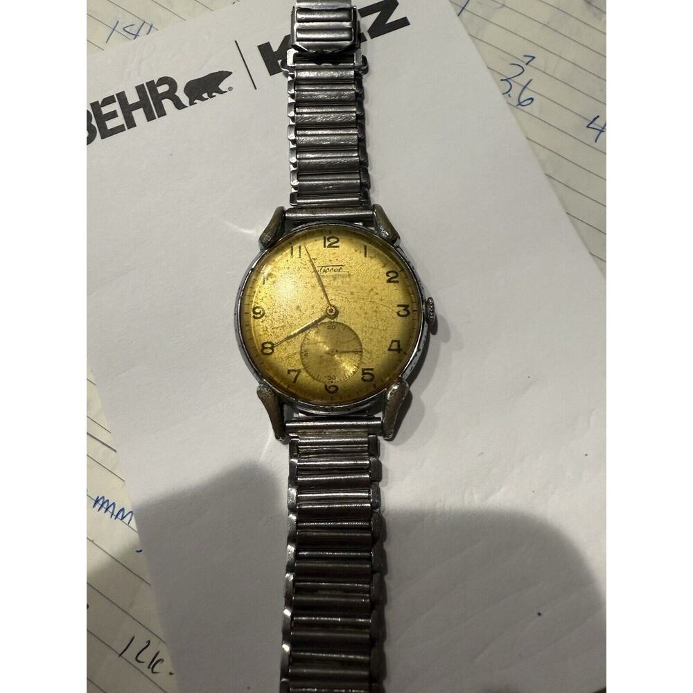 Vintage Jumbo Tissot Swiss Manual Movement Circa 1940… - Gem